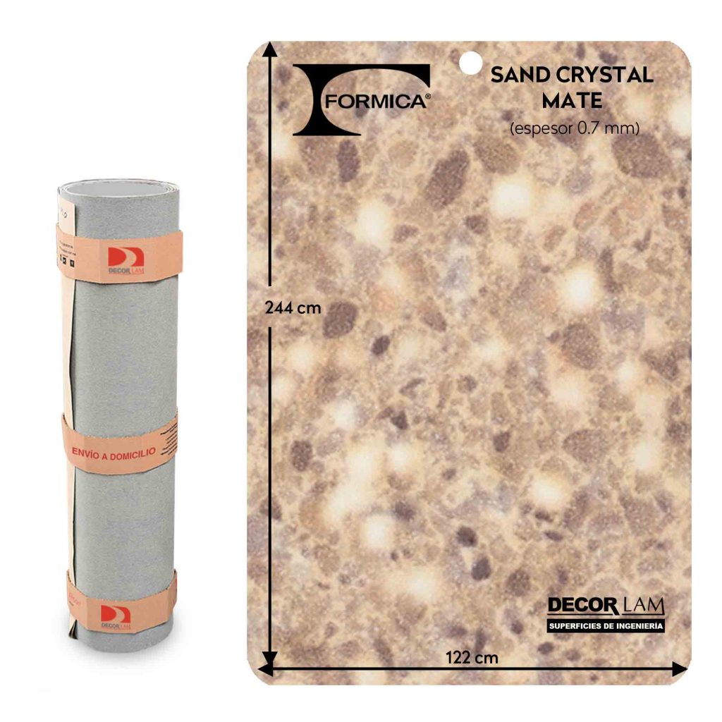 Formica® Laminado Sand Crystal Modelo: 3517 Medida: 1.22 X 2.44 mts. En ...