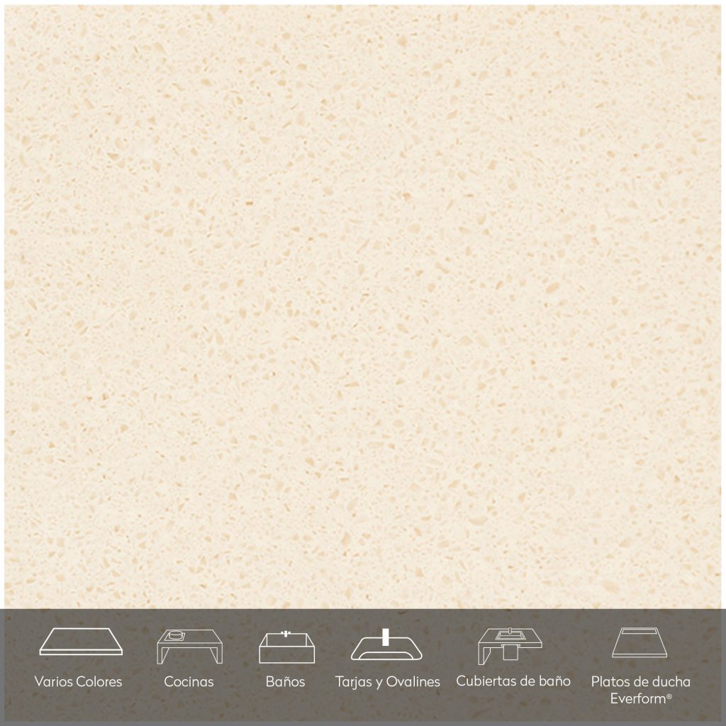Formica® Placa De Superficie Sólida Everform™Mod. 773 Luna Sail White ...