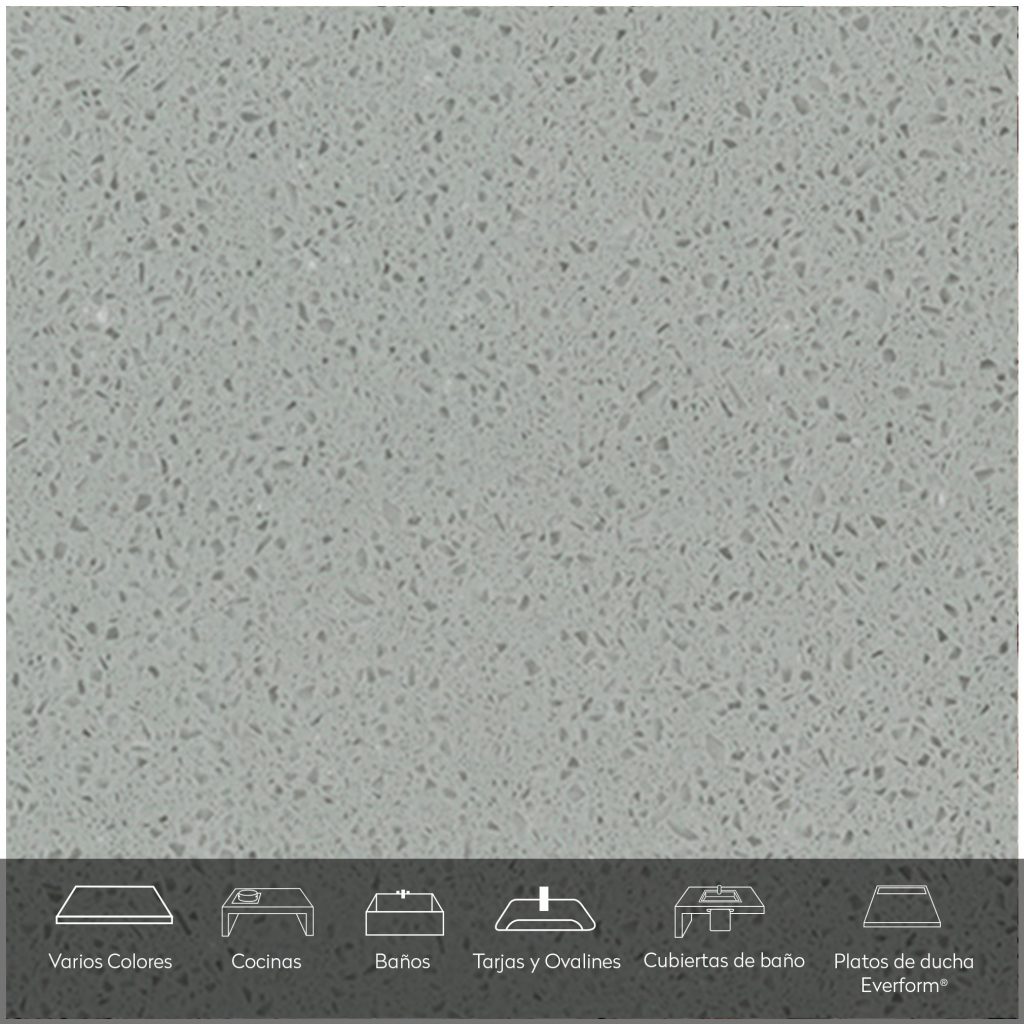 Formica® Placa De Superficie Sólida Everform™Luna Fossil .76 X 3.66 mts ...