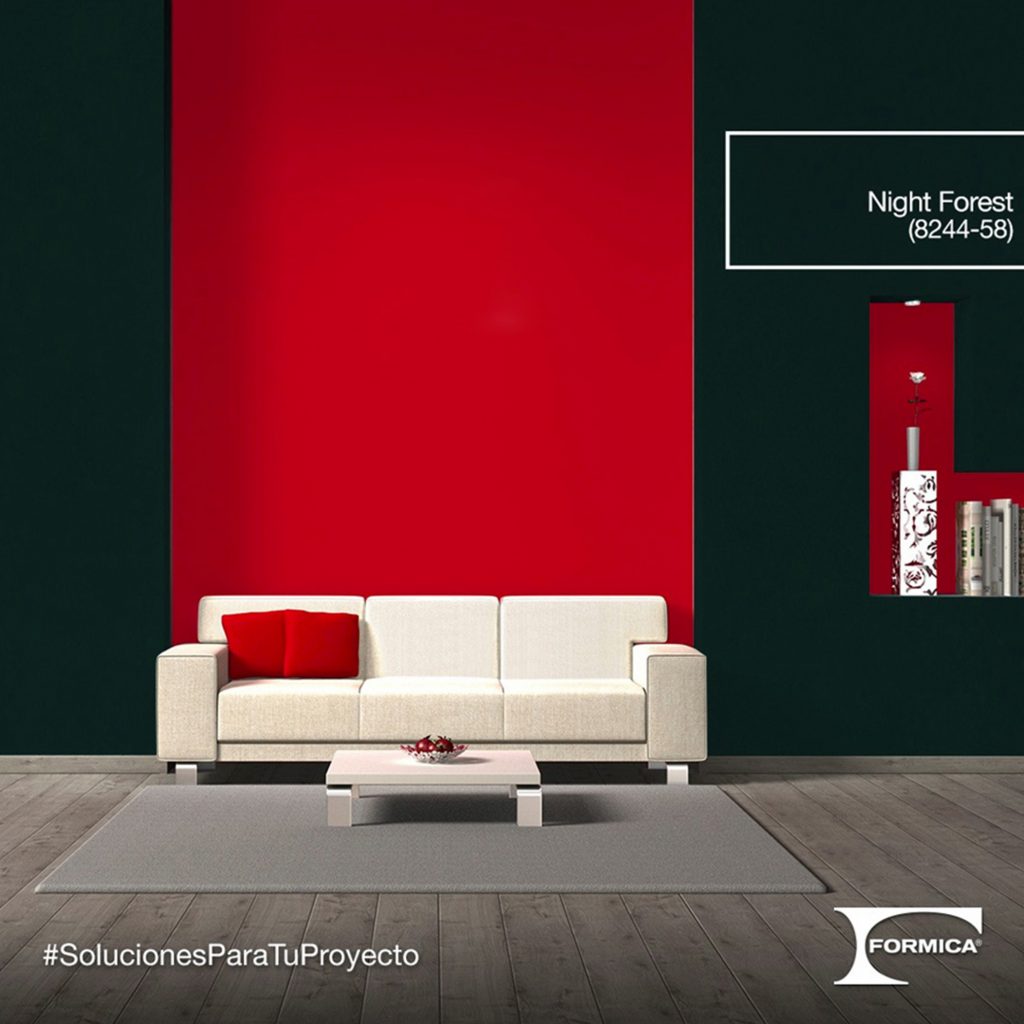 Formica® Laminado De Color Sólido Night Forest Modelo: 8244 Medida: 1. ...