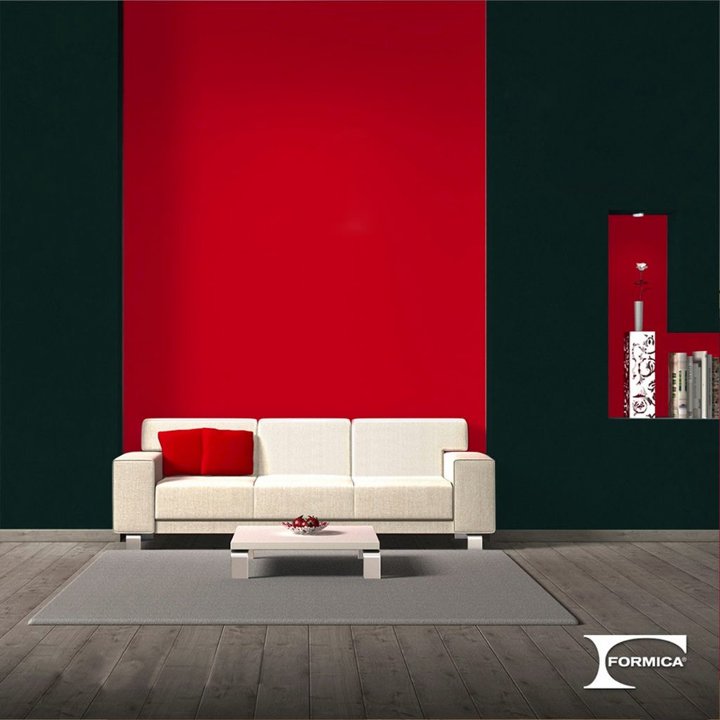 Formica® Laminado En Color Sólido Stop Red Modelo: 839 Medida: 1.22 X 2 ...