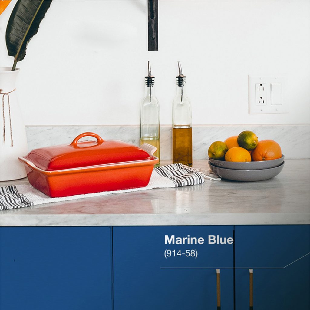 Formica® Laminado De Color Sólido Marine Blue Modelo: 914 Medida: 1.22 ...