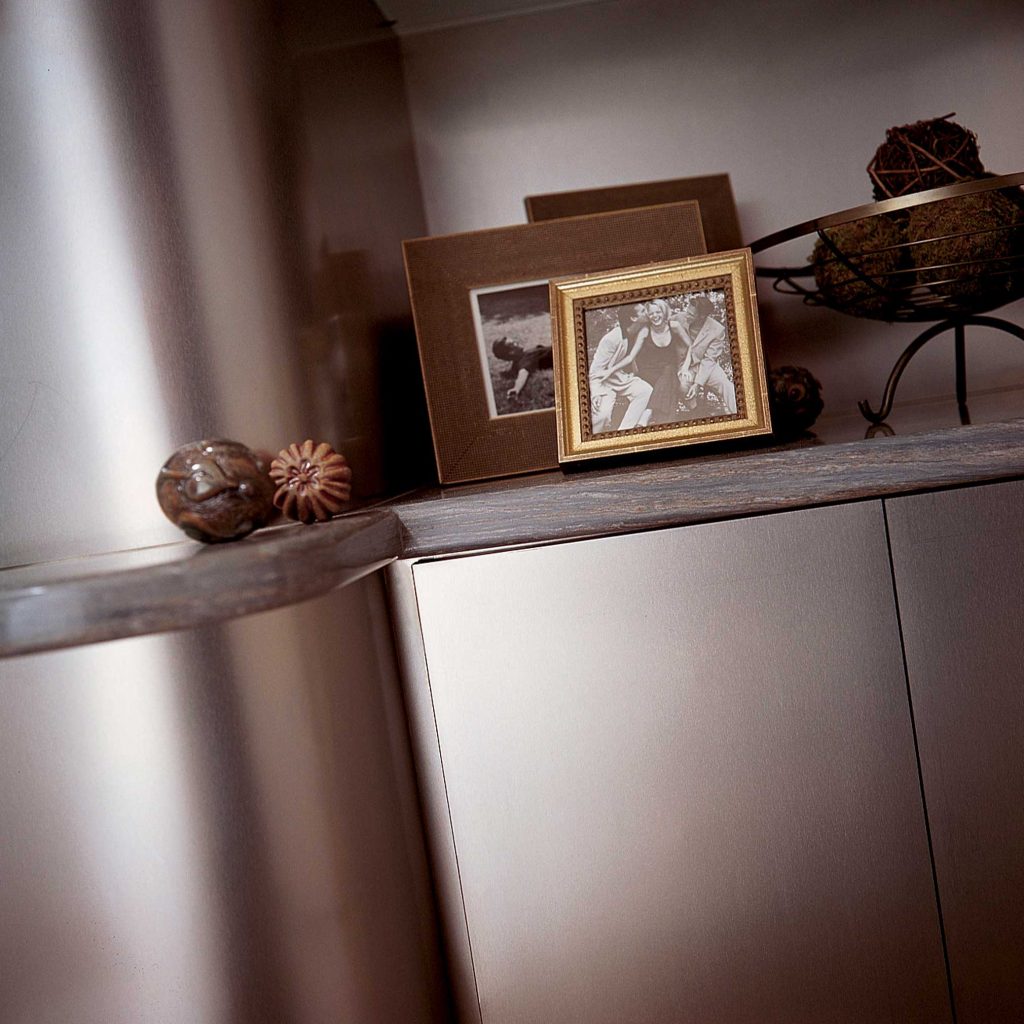 Formica® DecoMetal® Laminado Con Backer Acabado Cepillado M. M2022 ...