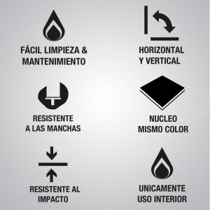 Formica® ColorCore® White CC Mismo Núcleo 1.22 x 3.05 mts. Laminado En ...