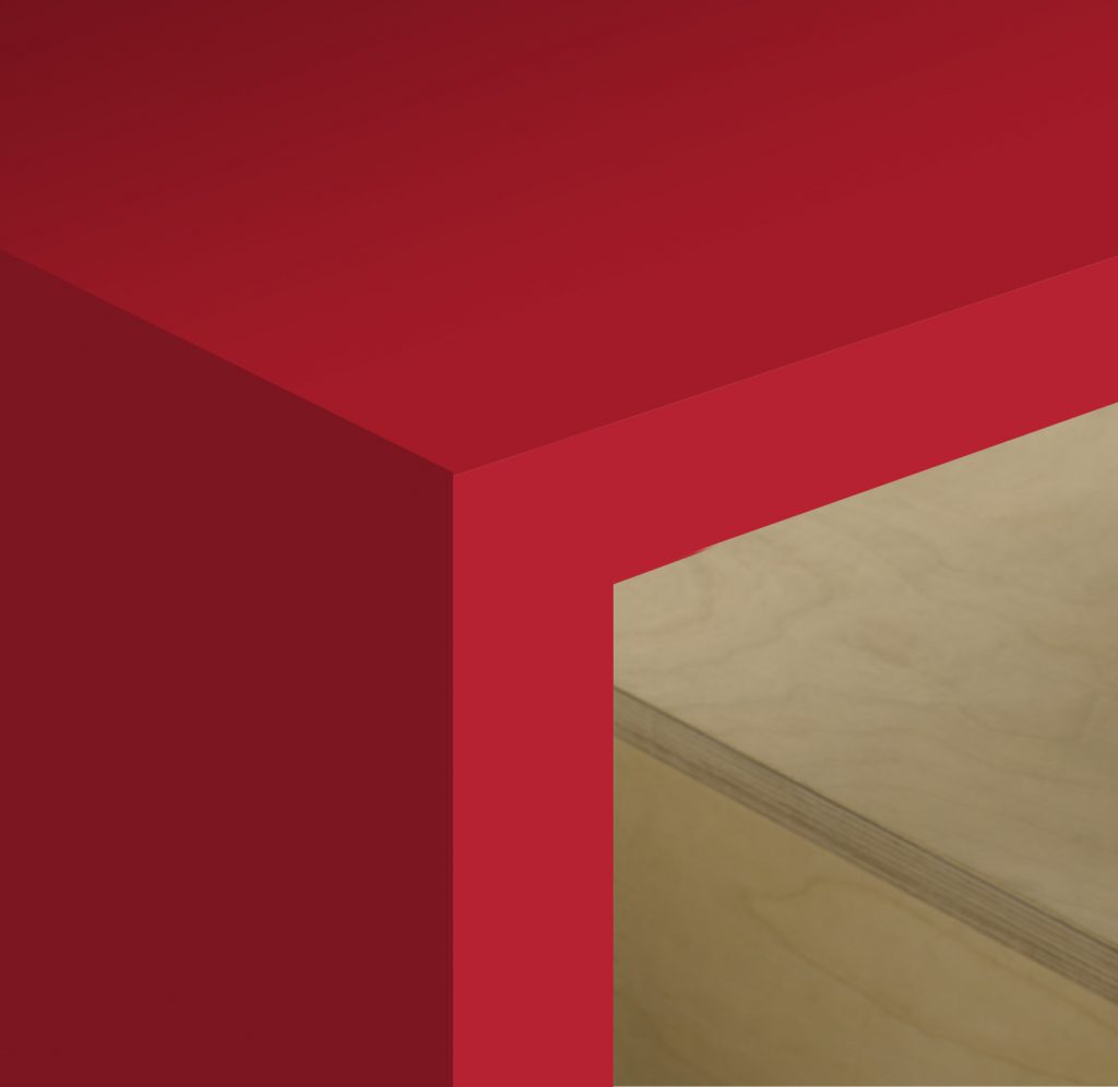Formica® ColorCore® Spectrum Red Mismo Núcleo 1.22 x 3.05 mts. Laminado ...